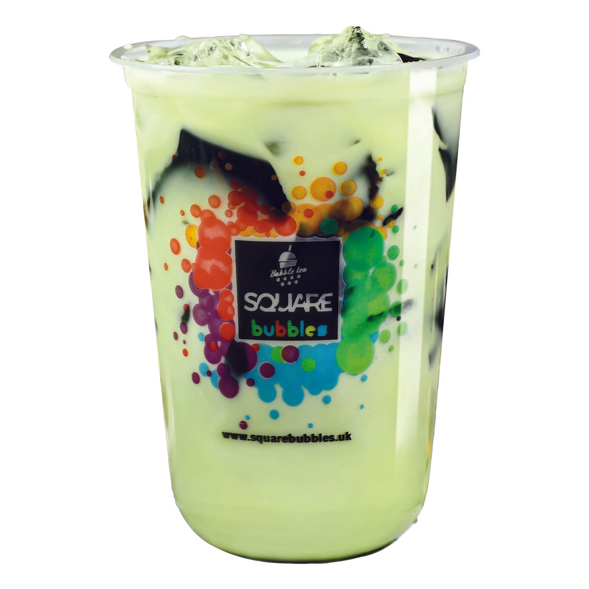 Diamond Matcha Fresh Milk – Square Bubbles