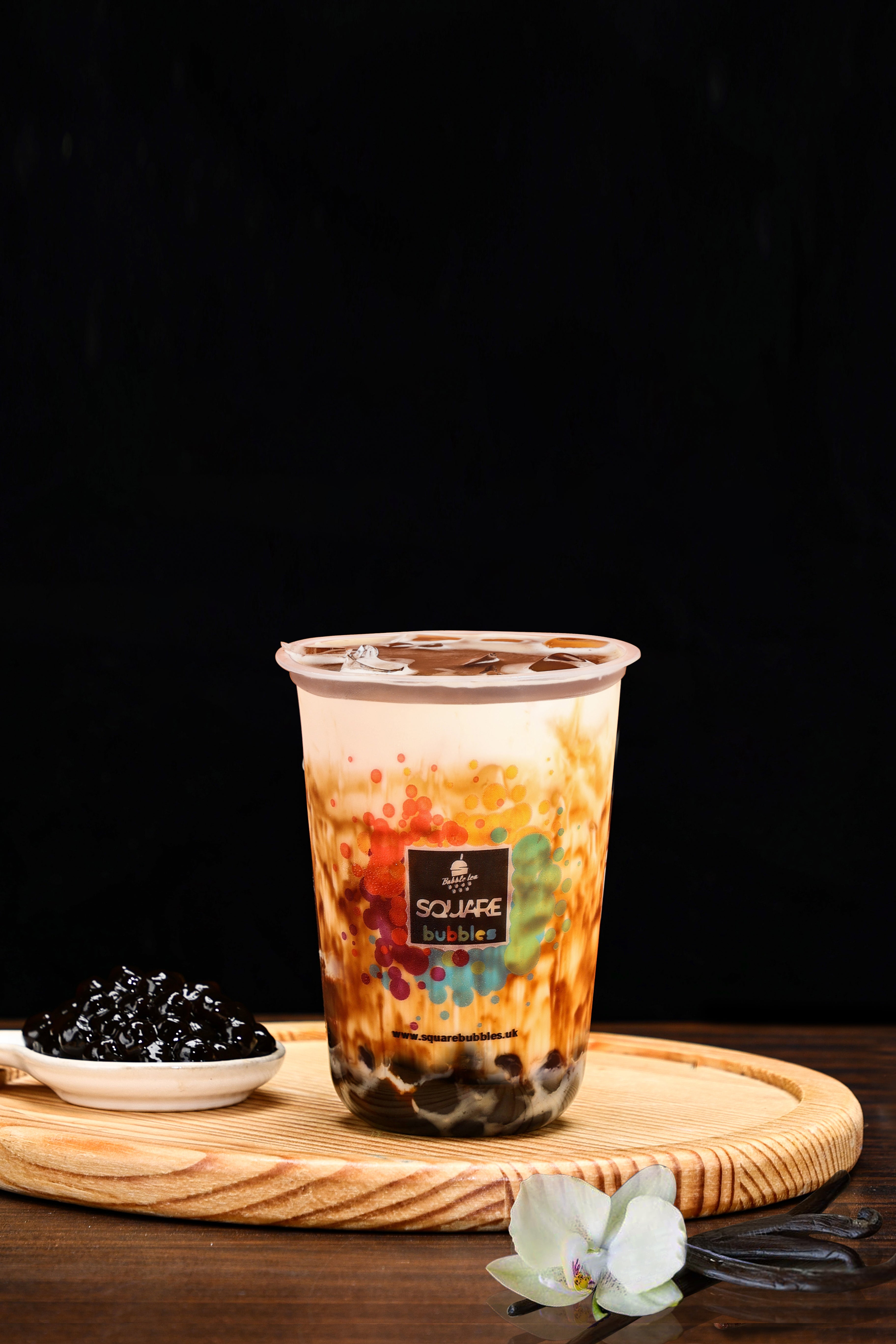 Vanilla Classic Boba Fresh Milk – Square Bubbles